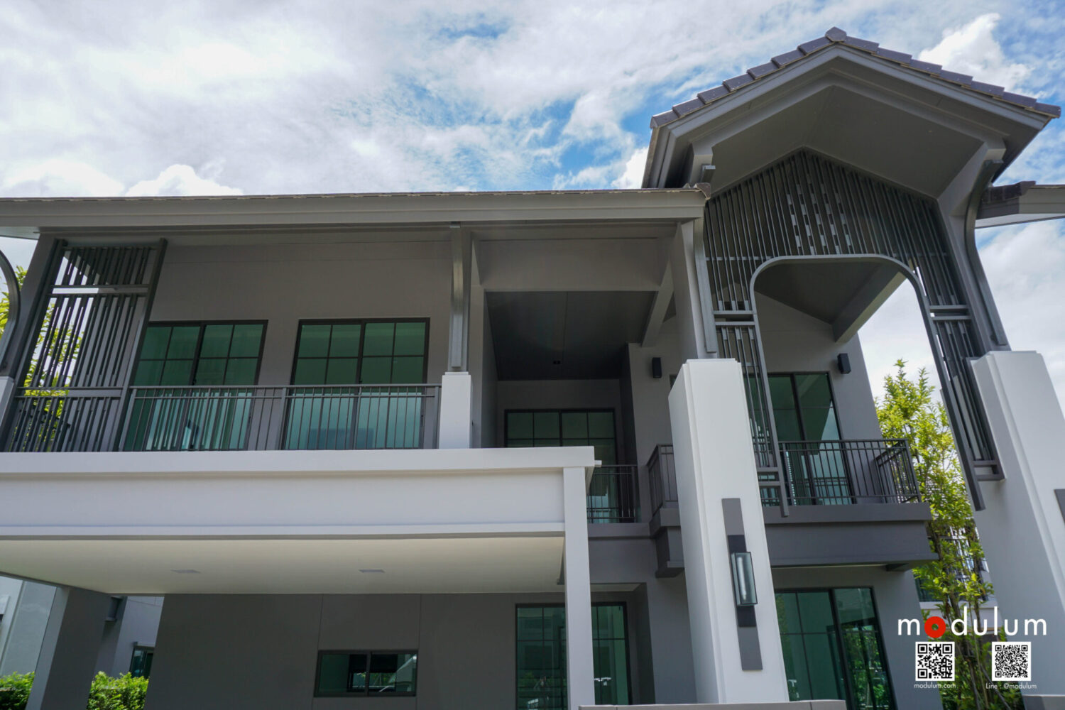 ออกแบบ แผงระแนง บังตา (Facade) ได้ตรงใจกับ modulum | modulum