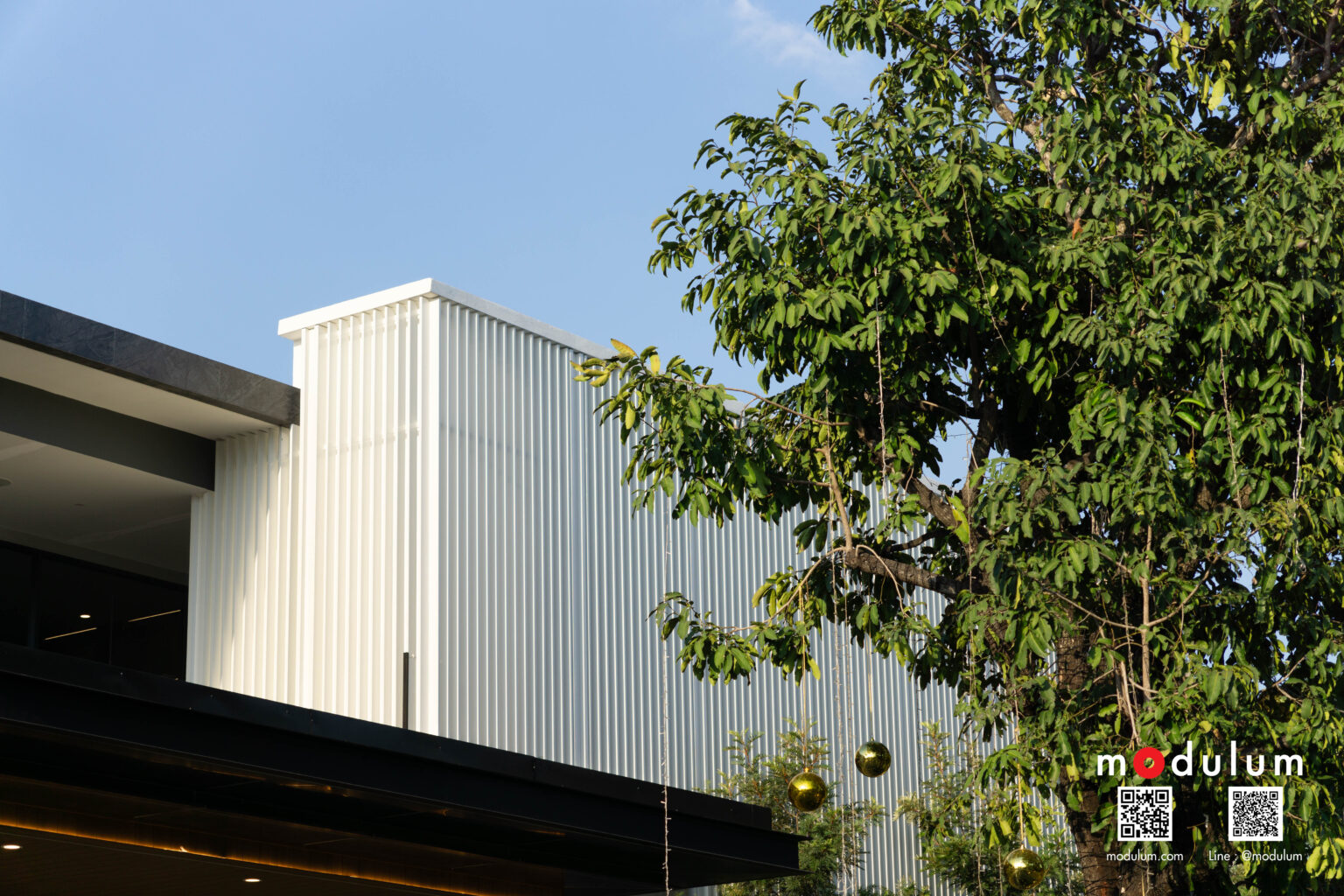 ออกแบบ แผงระแนง บังตา (Facade) ได้ตรงใจกับ modulum | modulum